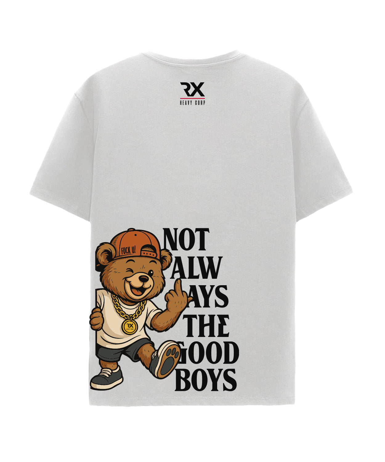 Camiseta urbana oversize - Animal FCKRS Osito | Cross Training & Moda ...