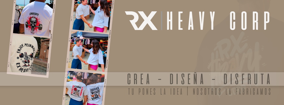 RX HEAVY Corp - Camisetas Cross Training Diseño Personalización Venta ...